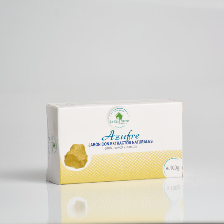 Jabón Corporal Azufre – La Casa Verde Bogotá D.C.